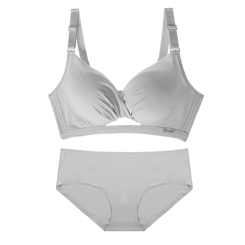 Side Support Boost Push up Bra Without Rims Small Chest Gather ...