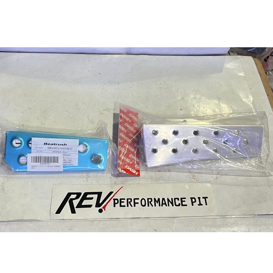 Dash / Beatrush Driver Footrest - TOYOTA GT86, SUBARU BRZ | Shopee Malaysia