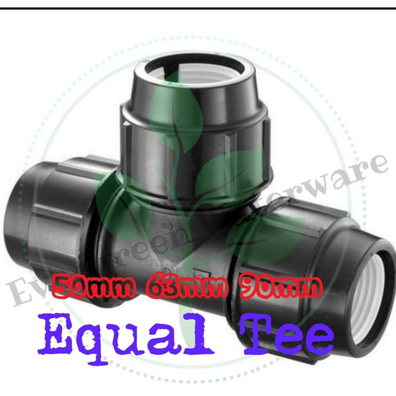 Equal Tee HDPE Fittings /Poly Tee / Poly Pipe / Poly Fittings / 50MM ...