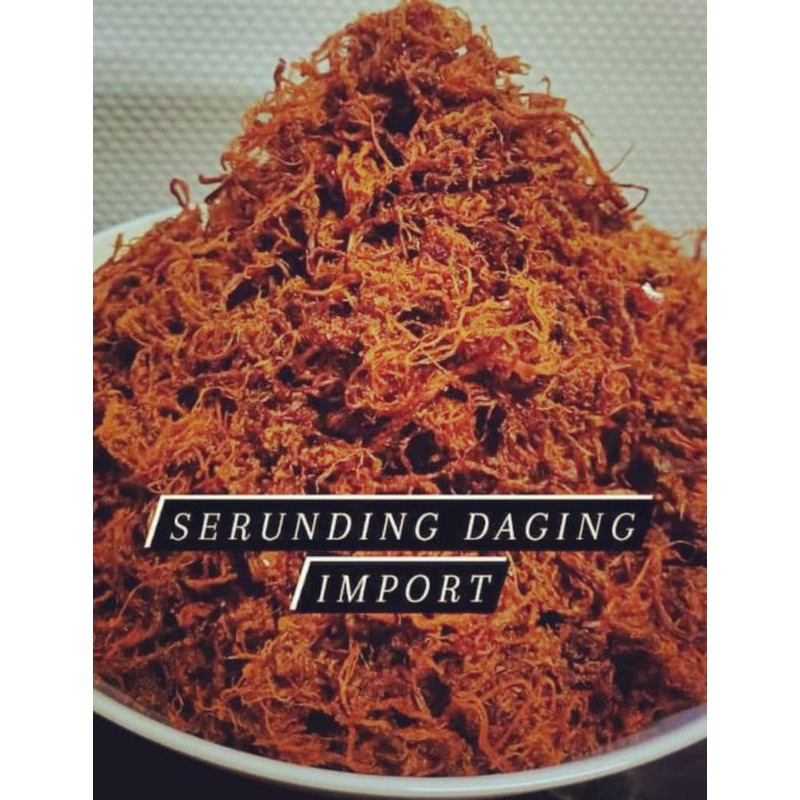 SERUNDING DAGING IMPORT (500G) | Shopee Malaysia