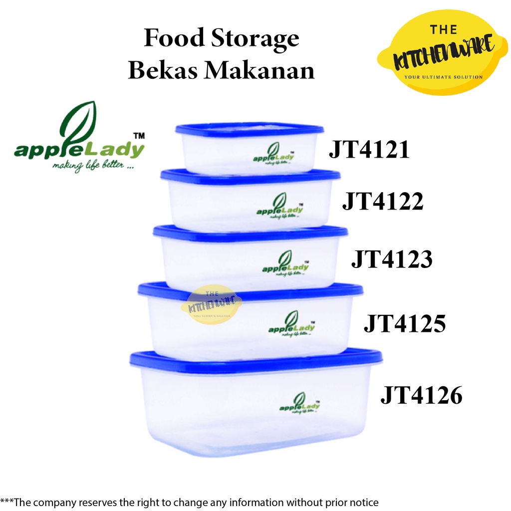 APPLELADY Rectangle Food Container/Multipurpose Container/Food ...