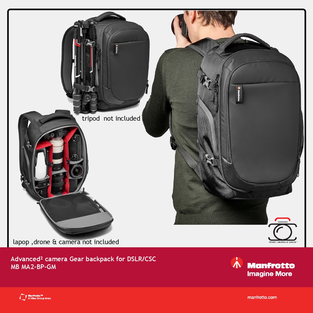 Manfrotto Advanced² camera Gear backpack for DSLR/CSC MB MA2-BP-GM ...