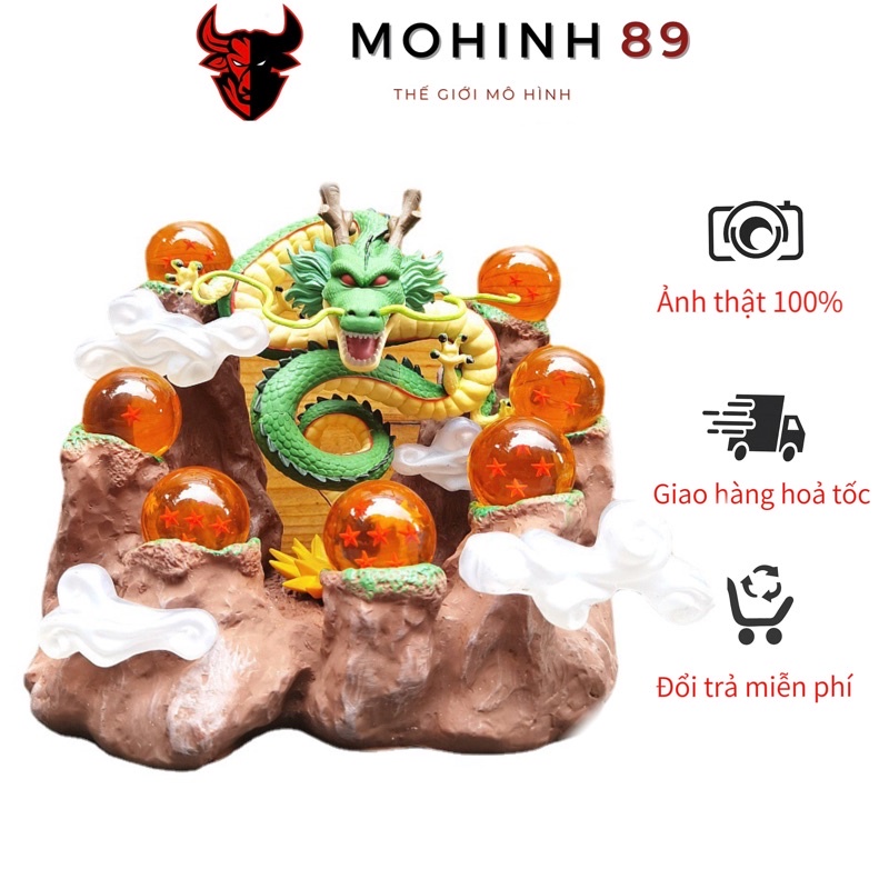 Dragon Ball model set + Shenlong Dragon 20cm high with base - Dragon ...