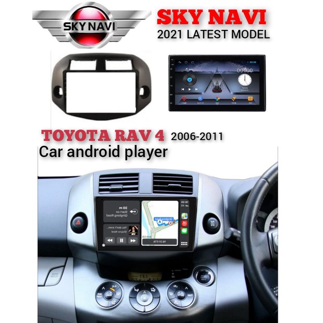 TOYOTA RAV 4 2006-2011 SKY NAVI CAR ANDROID PLAYER | Shopee Malaysia