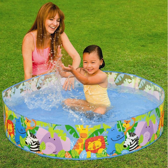 INTEX Jungle Baby Snapset Pool 4ftx10"(58474) (FOR ONLINE ONLY ...