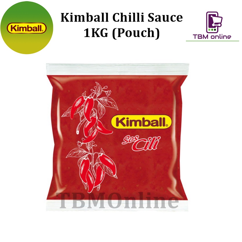 Kimball Sauce Refill Pack Pouch 1KG (Cili - Chili/Sos Tomato/Keju ...