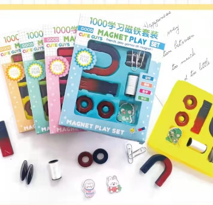 Magnet Experiment Kit Kids Magnet Play Set Early learning science ...