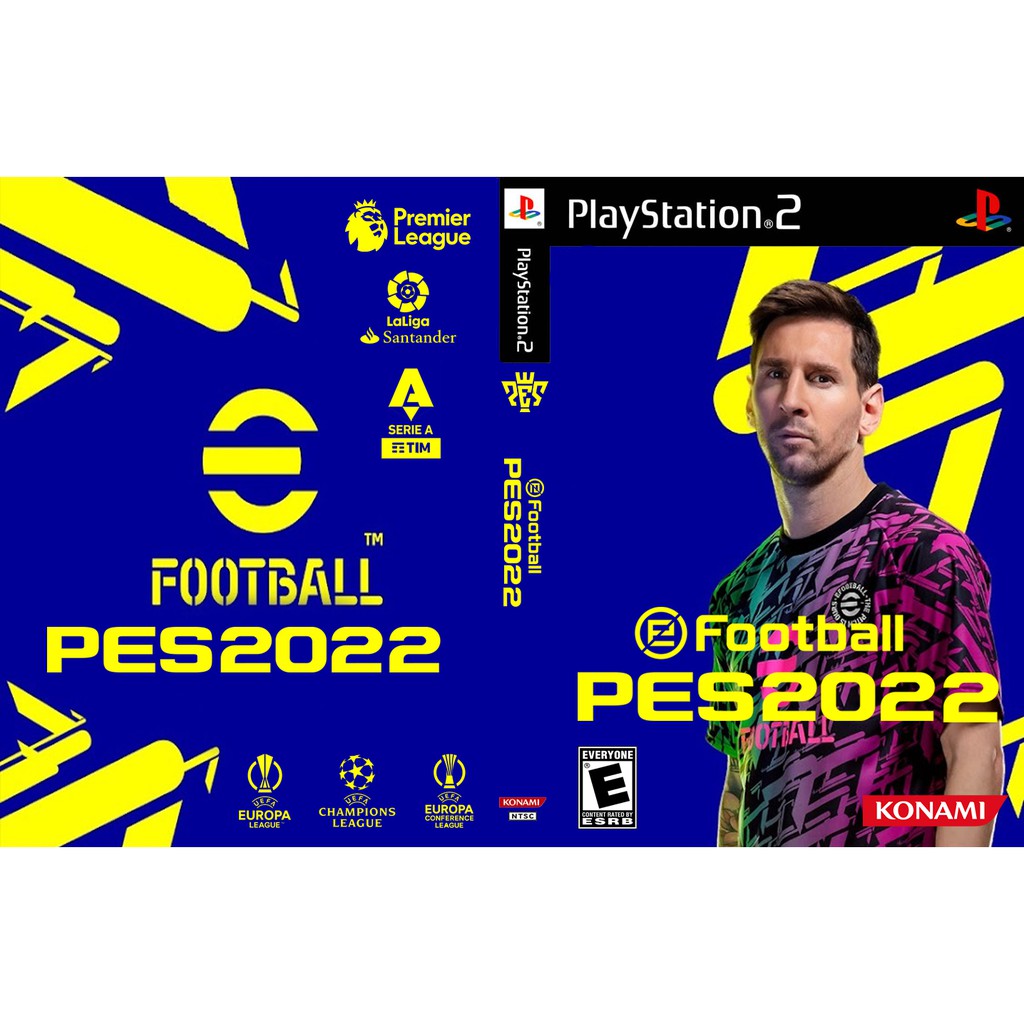 E-Football Pro Evolution Soccer PES 2022 (CD Games PS2) FULL UPDATED ...