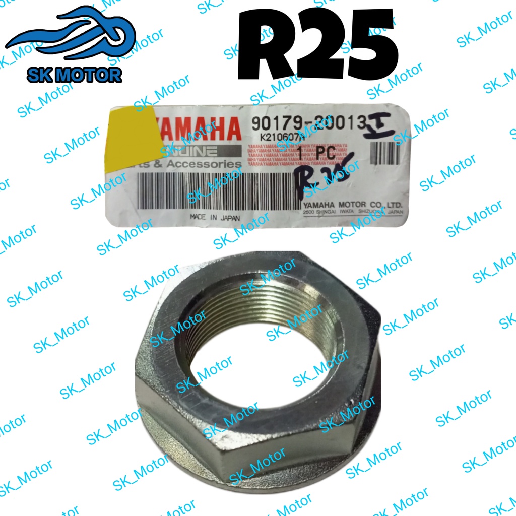 Yamaha R25 YZF-R25 R3 R25M Original Nut Front Sprocket Depan Spocket ...