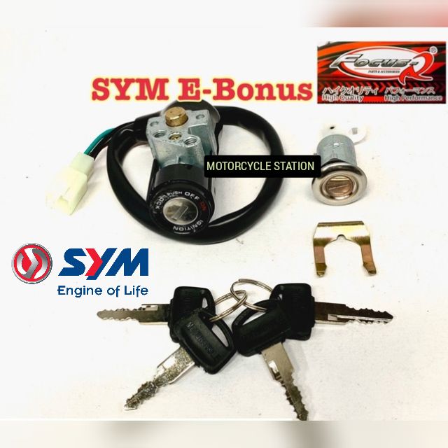SYM E Bonus / E Bonus SR Main Switch & Seat Lock by Focus R SYM E Bonus ...