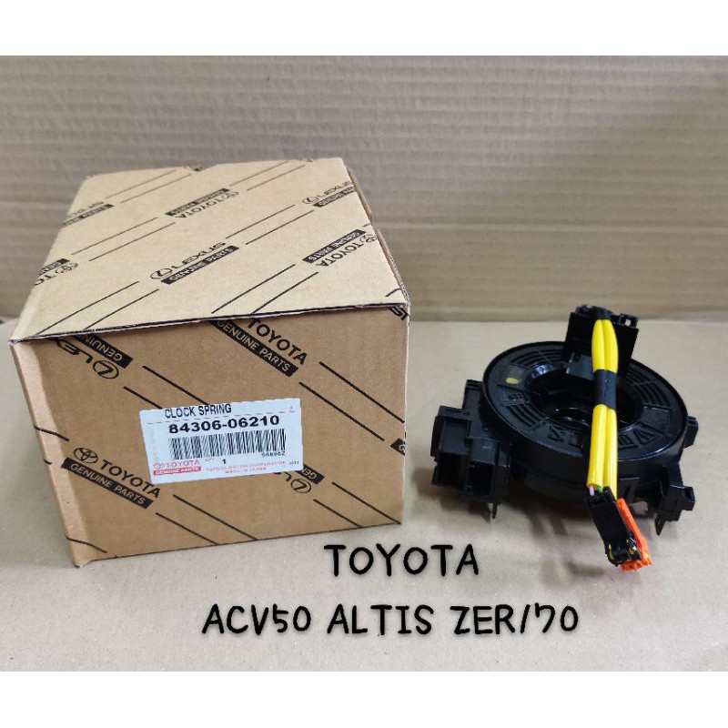 CLOCK SPRING TOYOTA ACV50 20B ALTIS ZER170 84306-06210 | Shopee Malaysia