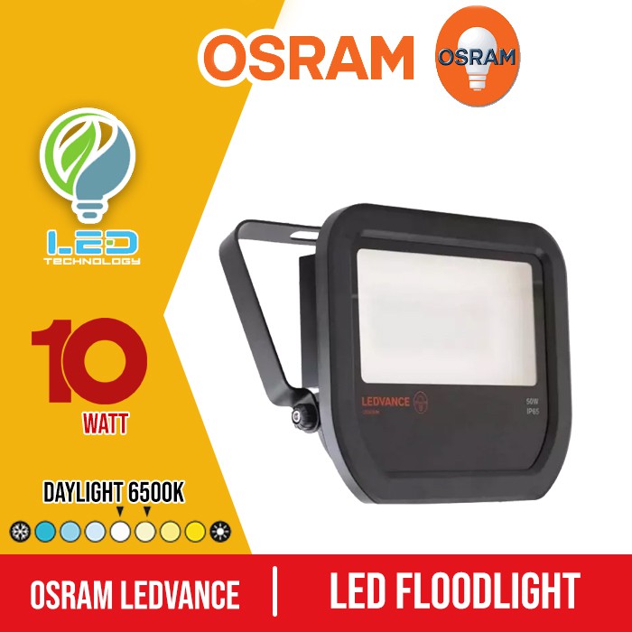 OSRAM LED FLOODLIGHT 10W (Daylight & Warm White) | Shopee Malaysia