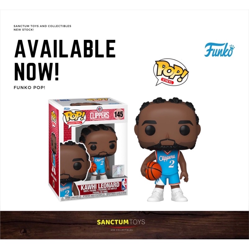 [Ready Stock!] Funko Pop! Basketball: NBA - Los Angeles Clipper - Kawhi ...