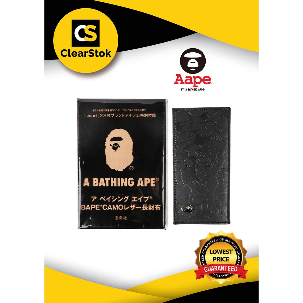 Clearstok !! Aape brand Wallet women leather women wallets purse short ...