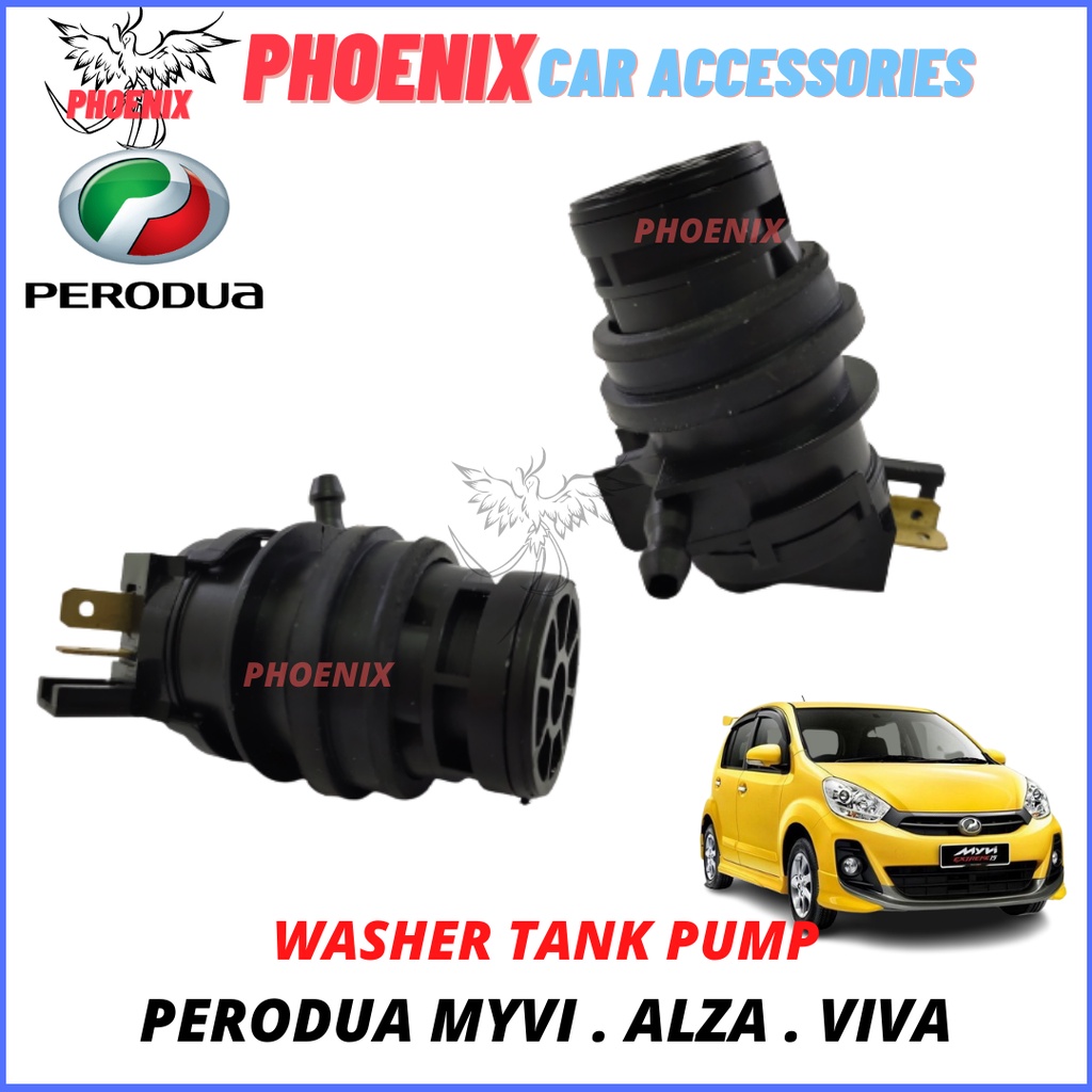 PERODUA MYVI OLD SE LAGIBEST ICON / ALZA 09-13 / VIVA Washer Tank Pump ...
