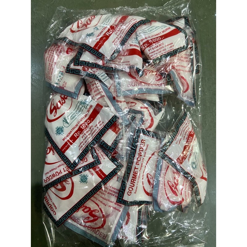 SASA sachet 18 GR ketengan 1000 / pack | Shopee Malaysia