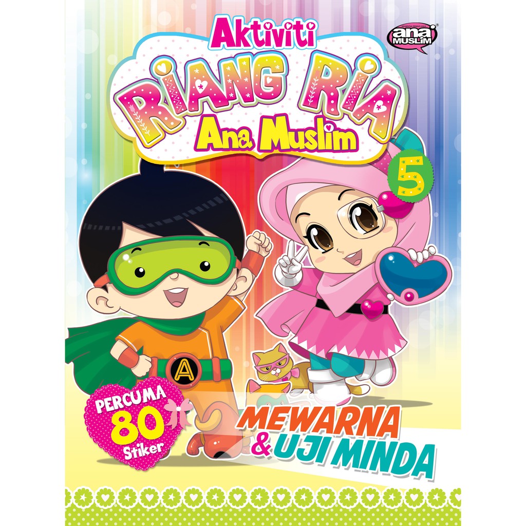 BUKU AKTIVITI & MEWARNA ANA MUSLIM - AKTIVITI RIANG RIA ANA MUSLIM 5 ...