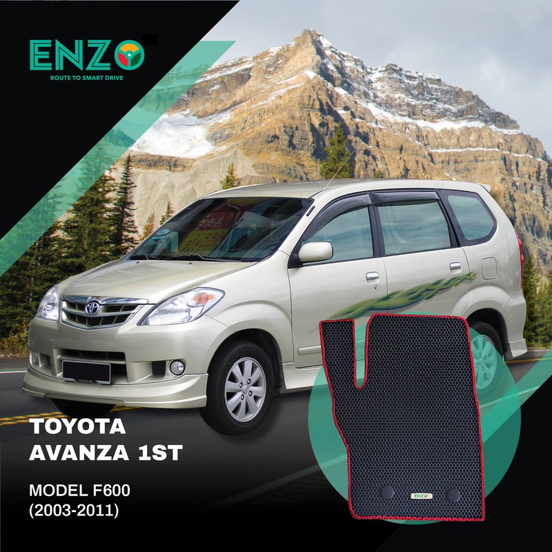 Toyota Avanza 1st Gen Model F600 - Enzo Customised Car Mat | Shopee ...