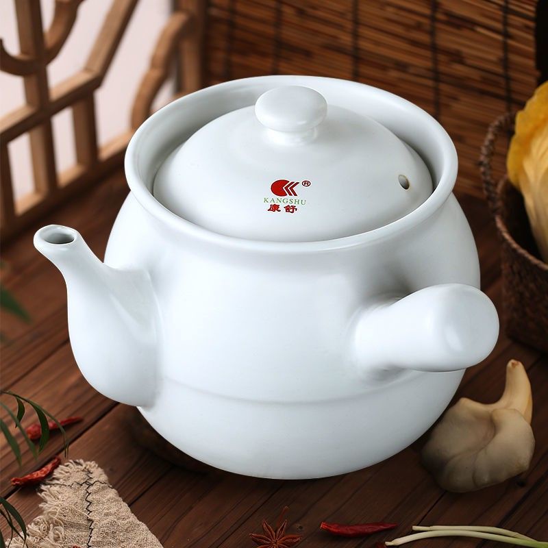 Kangshu Traditional Chinese Medicine Ceramic Clay Pot/Boiling Herbs ...