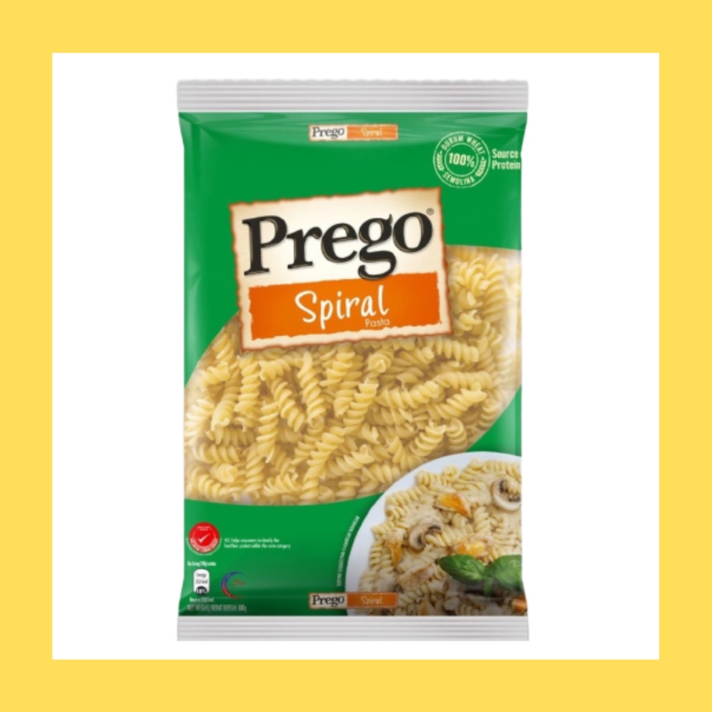 PREGO PASTA SPAGHETTI SPIRAL 500G | Shopee Malaysia