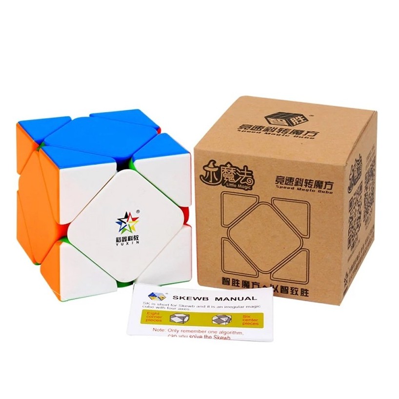 Skewb Yuxin Little Magic / Moyu Meilong Skewb Speed Cubes stickerless ...