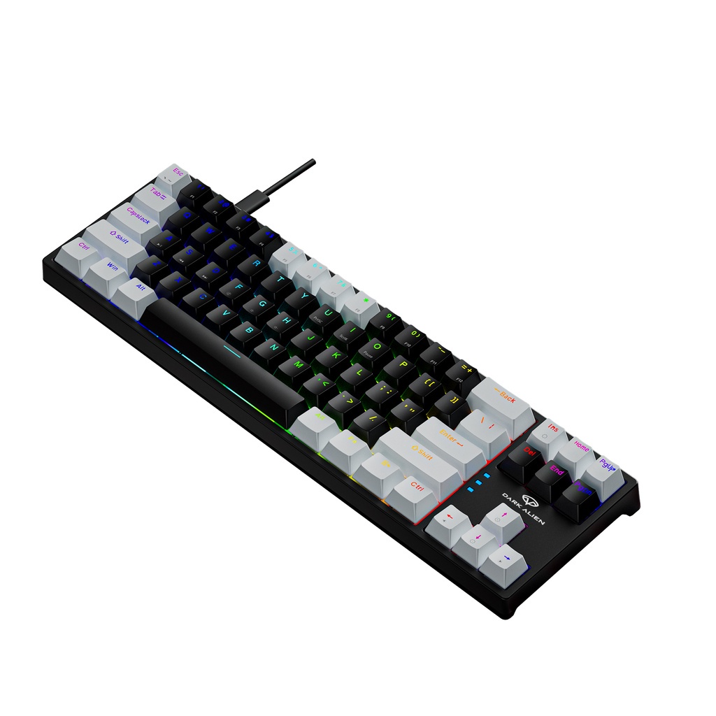 Leaven Detachable Type-C RGB Lighting Mechanical Keyboard 61 Keys K-620 ...
