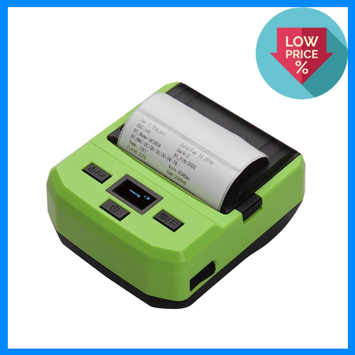 Portable Wireless BT 80mm Thermal Barcode Printer Label Maker Machine ...