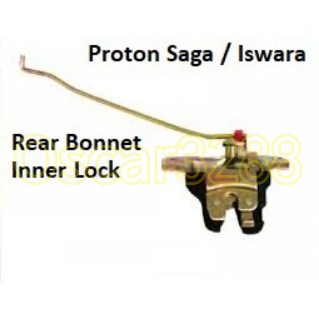Proton Saga / Iswara Rear Bonnet Inner Lock (Aeroback) | Shopee Malaysia