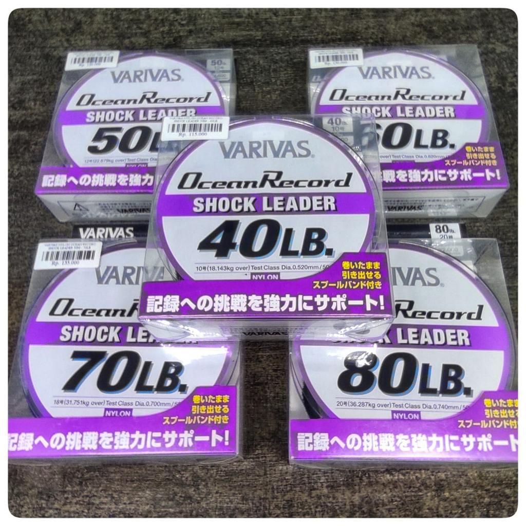 Leader VARIVAS Ocean Record Shock Leader Nylon 50M STRINGS | Premium Nylon ShockLeader | Shopee ...