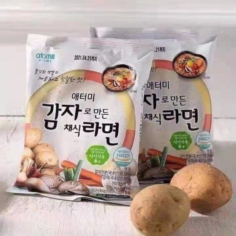 Atomy Potato Ramen Instant Noodle 114gx1packet | Shopee Malaysia