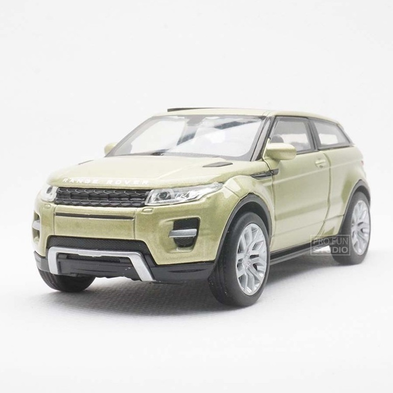 Welly Land Rover Range Rover Evoque Compact SUV 4X4 Green Car toy ...