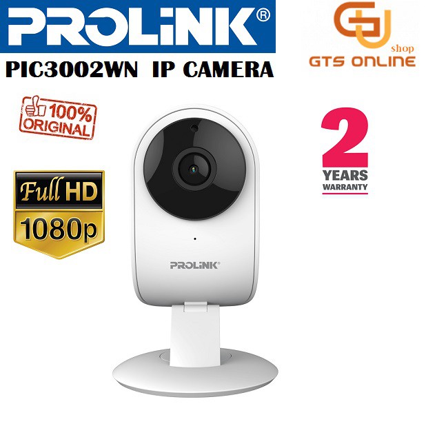 PROLiNK PIC3002WN Full HD Smart Wi-Fi IP Camera / IPCAM / CCTV | Shopee ...