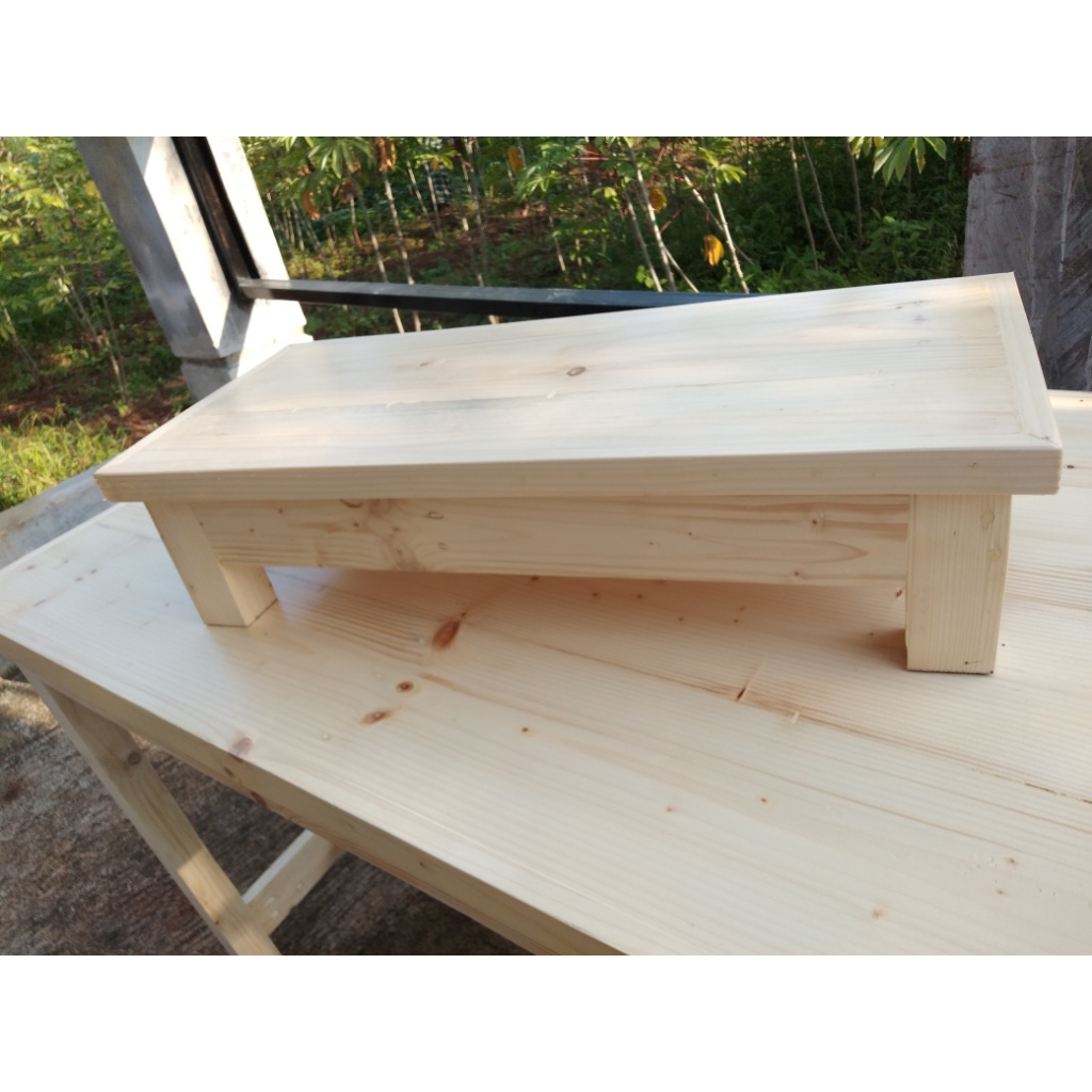 KAYU Dutch Teak Wood Table Table Table Length 50cm Width 20cm Height ...