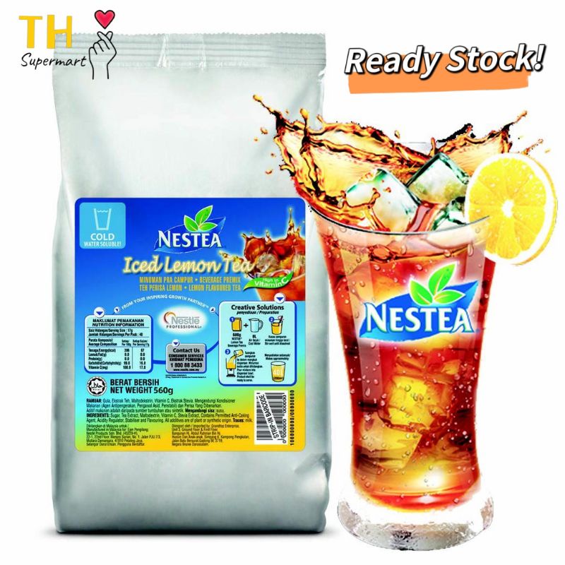 Nestea Ice Lemon Tea -560g 🍋 | Shopee Malaysia