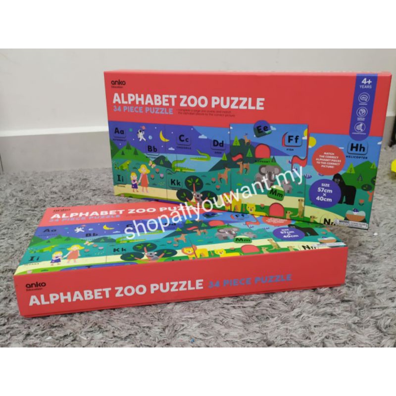Australia 🇦🇺 Alphabet Zoo Big Puzzle Set. 💯 original | Shopee Malaysia