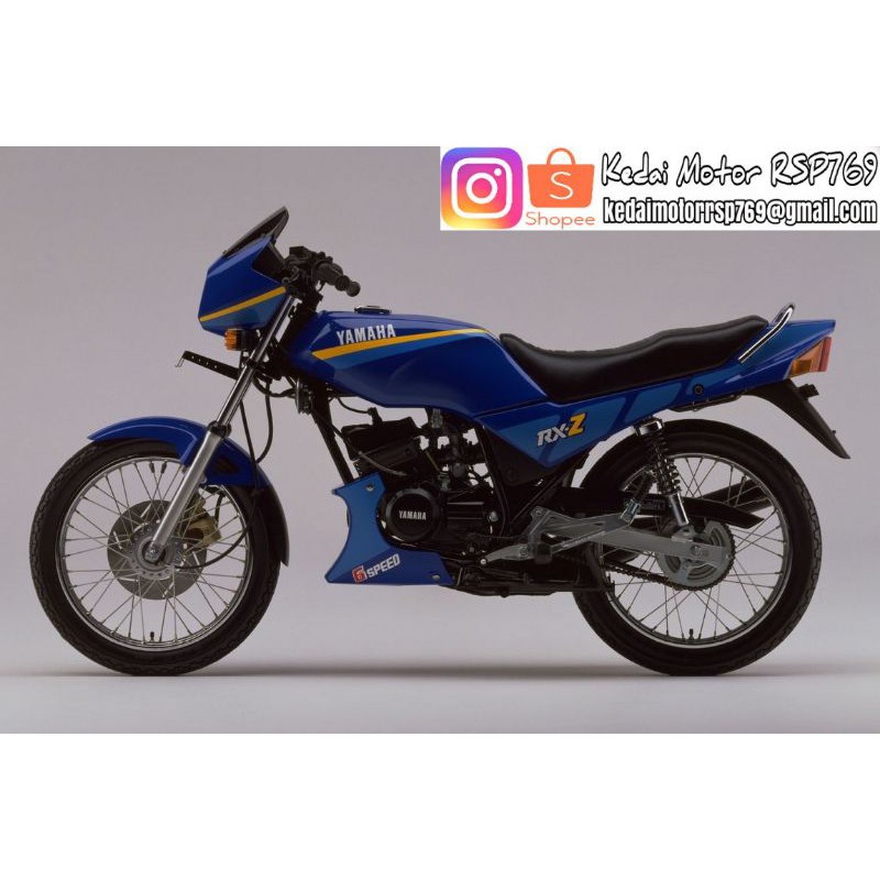 Rxz 6 speed 1st model biru Narong | Shopee Malaysia