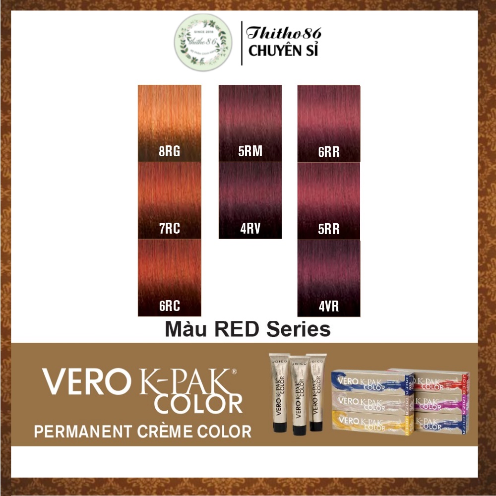 Red Series - JOICO Vero K-Pak Color Hair Color (Red Tone) | Shopee Malaysia