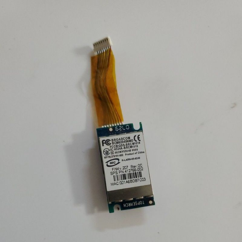 [ Used ] 100% ORIGINAL HP Pavilion tx1000 Bluetooth Module Card Board ...