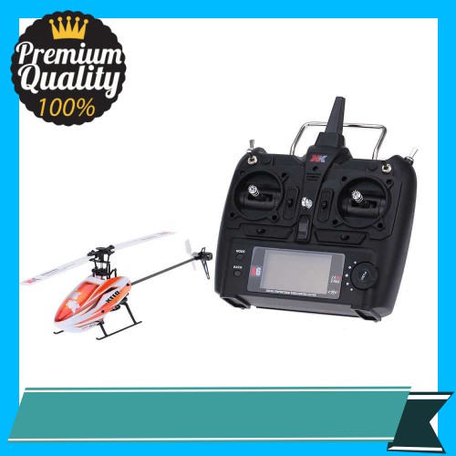 XK Blast K110 6CH 3D 6G System Brushless Motor RTF RC Helicopter (Red) | Shopee Malaysia