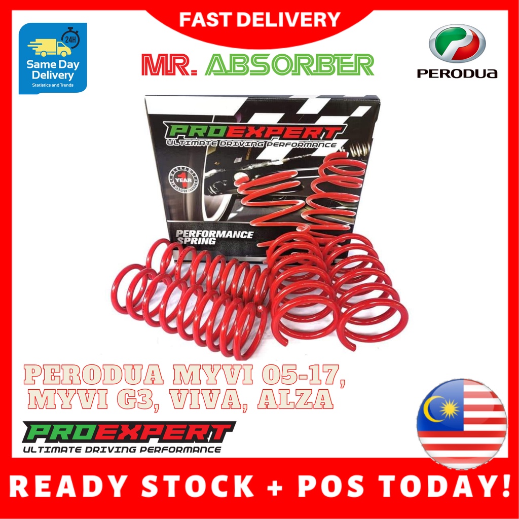 (DAILY SHIP) MYVI / MYVI G3 / VIVA / ALZA SPORT SPRING PROEXPERT ...
