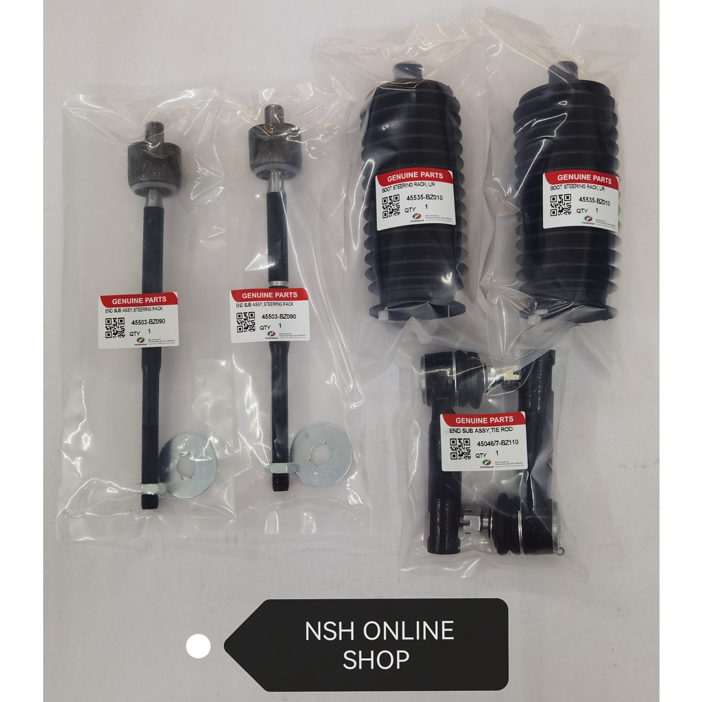 Tie Rod End+Rack End+Steering Boot Cover (OEM) for Perodua Myvi Lagi ...