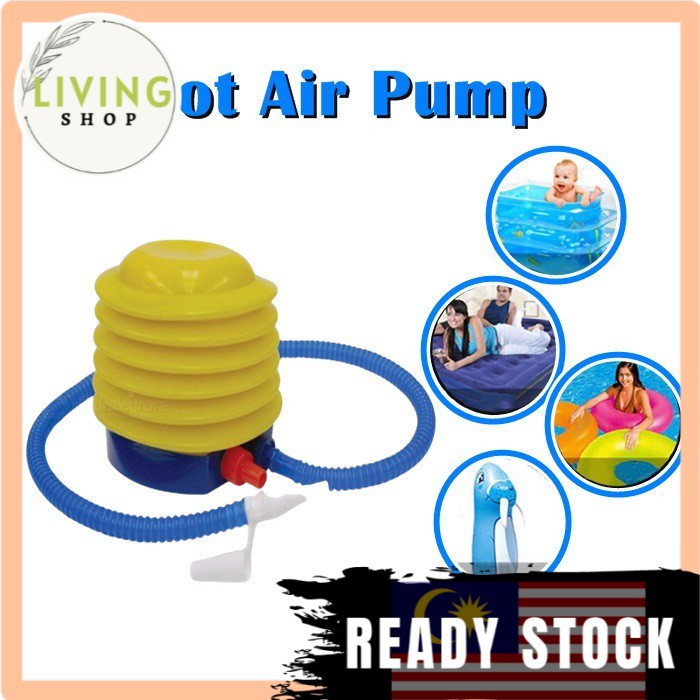 (READY STOCK) Inflatable Swimming Pool Bed Balloon Or Foot Air Pump Pam ...