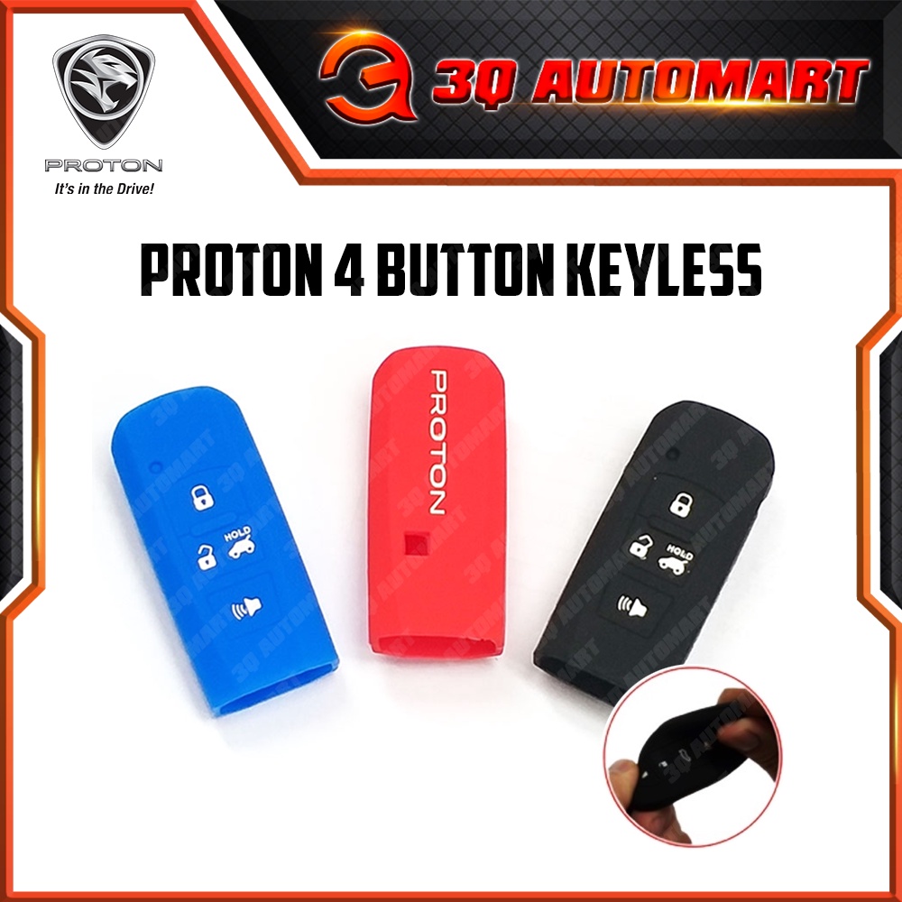Silicone Key Cover Proton Iriz/Persona 2016 (Key Less) | Shopee Malaysia