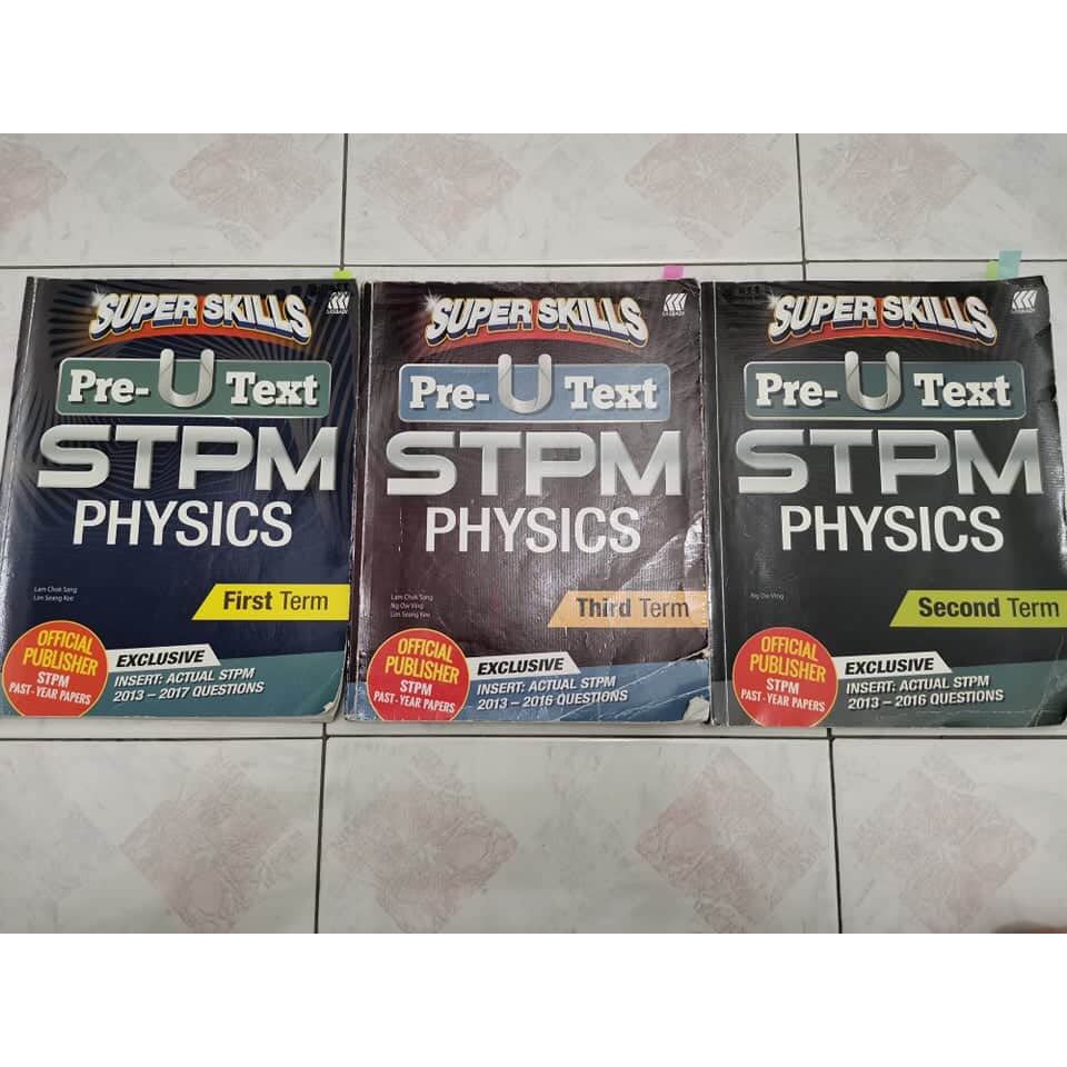 sasbadi stpm physics reference book for sem1,2 and 3! | Shopee Malaysia