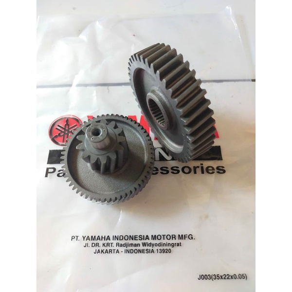 Original yamaha Aerox gearbox gearbox Ratio gear | Shopee Malaysia