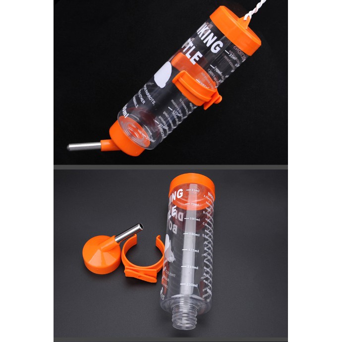 Pet Drink Stainless Steel Automatic Water Fountain Bottle Rabbit Water ...