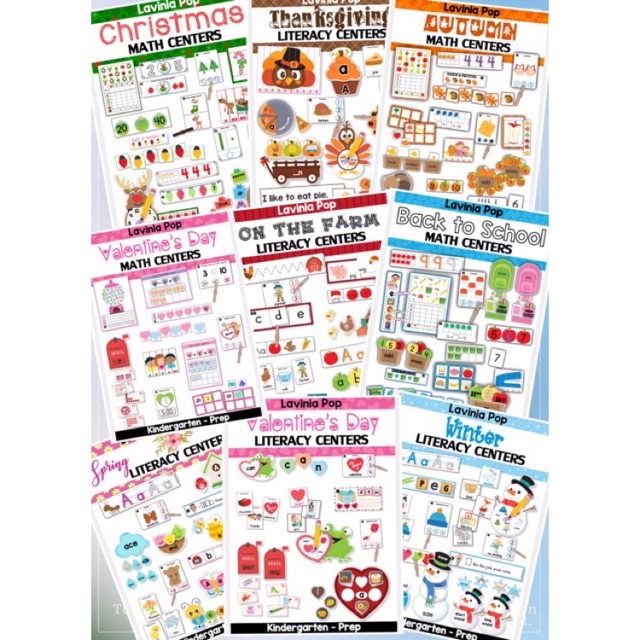 Printable * kindergarten mega back to school bundle | Shopee Malaysia