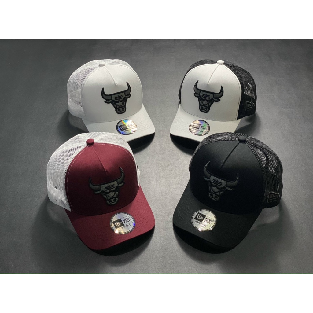 (NEW) Chicago Unisex hats and caps mixed with imported KAKI fabric mesh ...