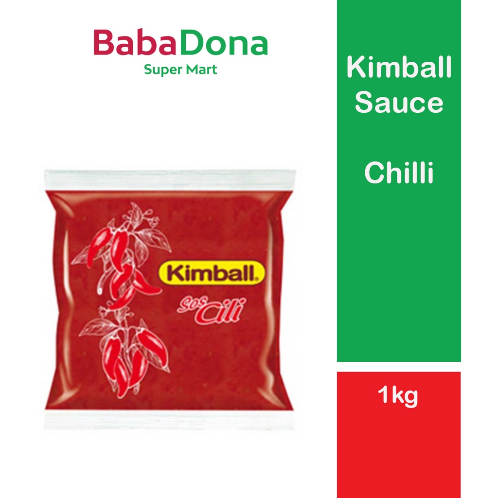 KIMBALL SAUCE SOS PAKET 1KG - TOMATO / CHILLI / CHEESE / BBQ / BLACK ...