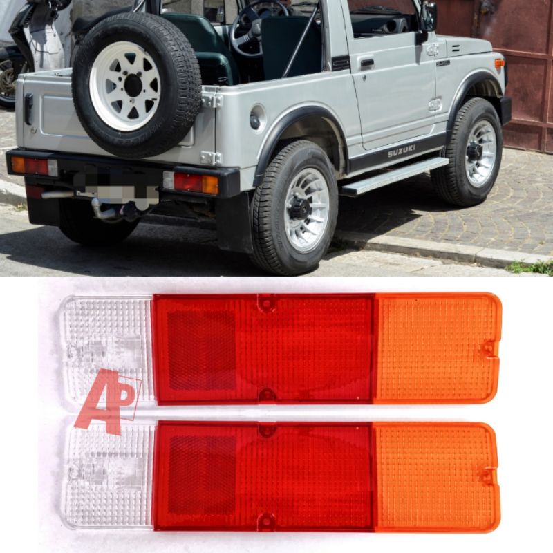 Suzuki jimny Sierra Samurai SJ410 SJ413 JA11 Rear Tail Lamp Light Lens ...